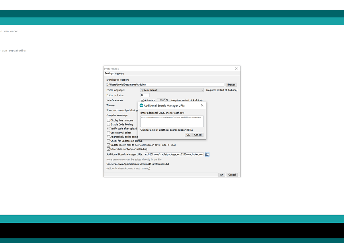 Installing Esp8266 Into Arduino Ide 4785