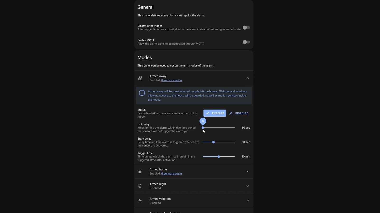 Build Your Own Local Controlled Smart Home Alarm!